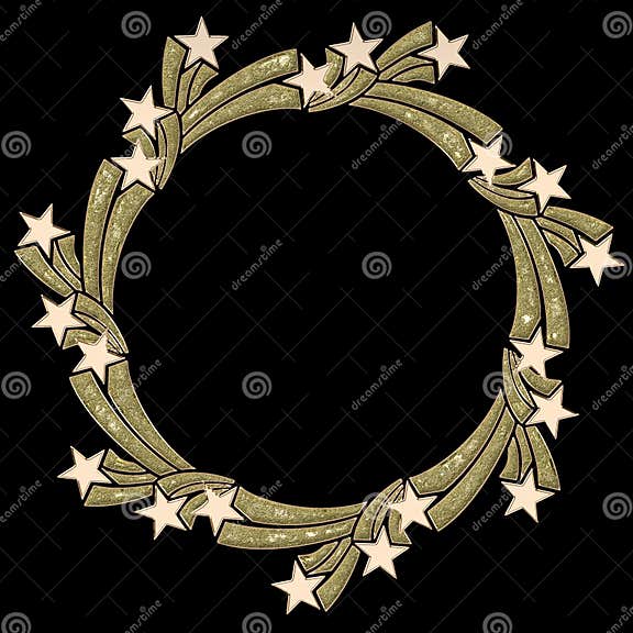 Abstract Textbox - Star stock illustration. Illustration of ornament ...