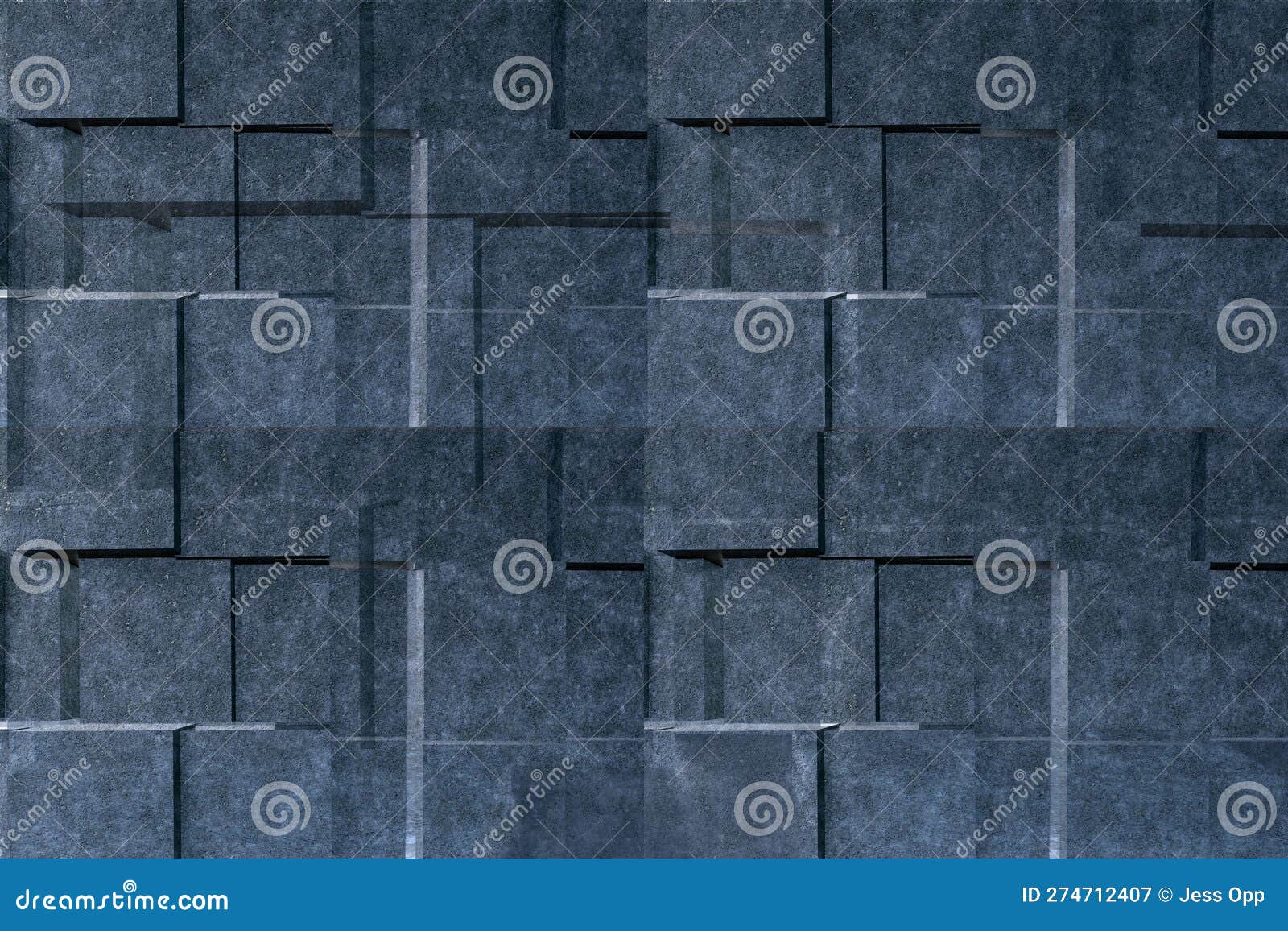 Abstract Texture Background of Culled Concrete Cubes. Texture ...