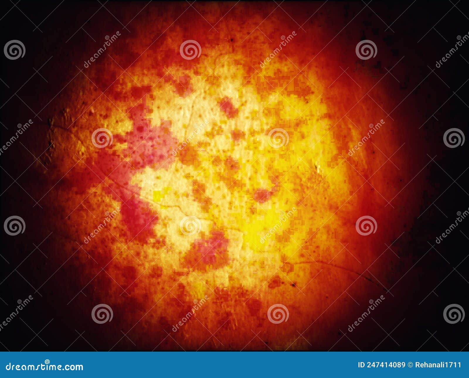 Abstract Texture Background Red Circle Fantasy Effect Stock ...