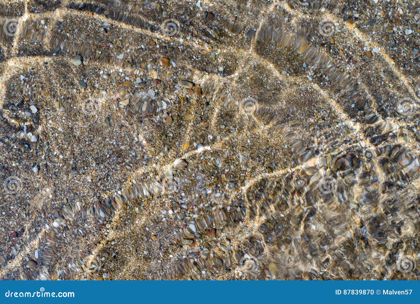 Abstract Texture Background of Water and Bottom Stock Photo - Image of ...