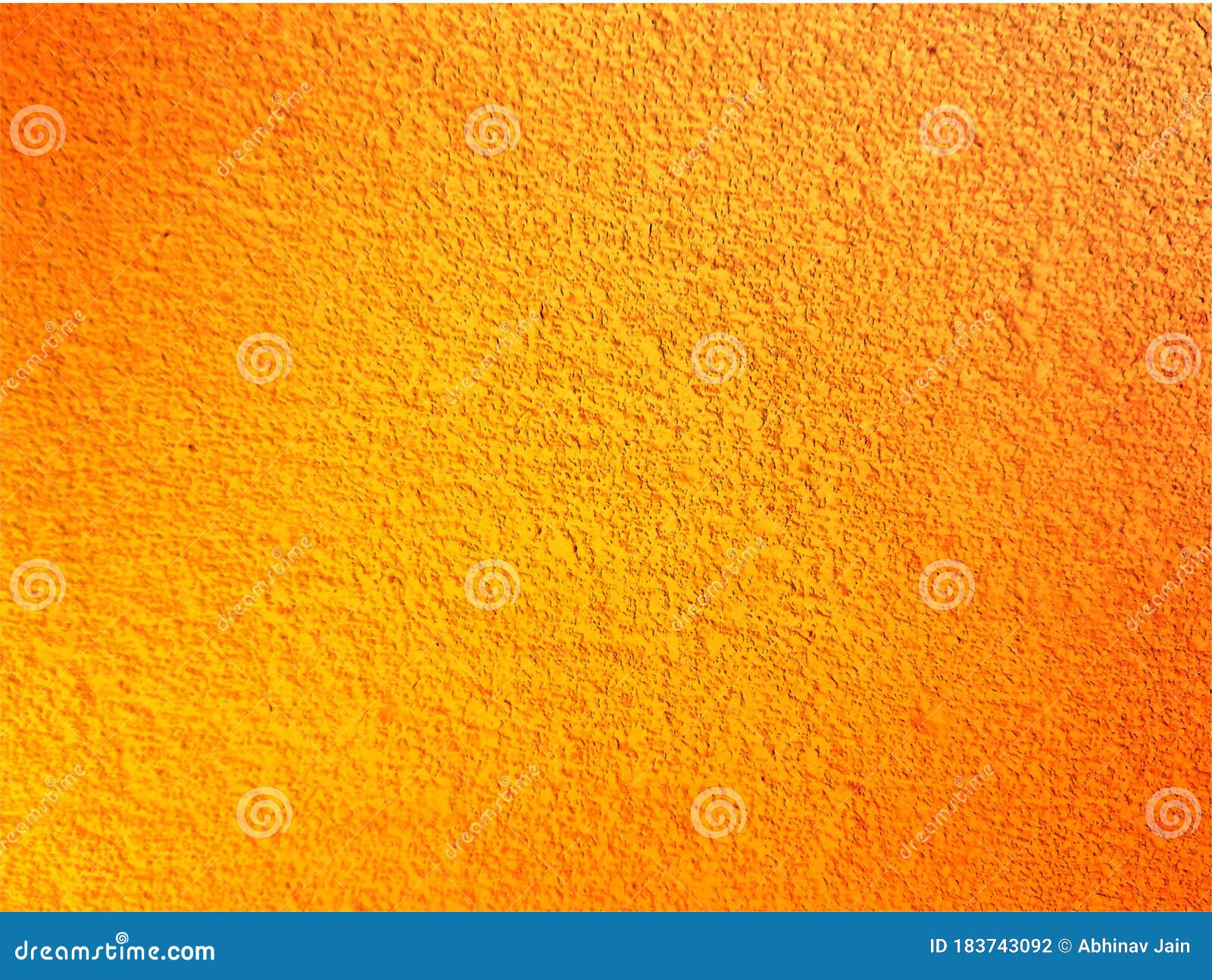 Rough Surface Floor or Wall Texture Background. Orange Yellow Shaded ...