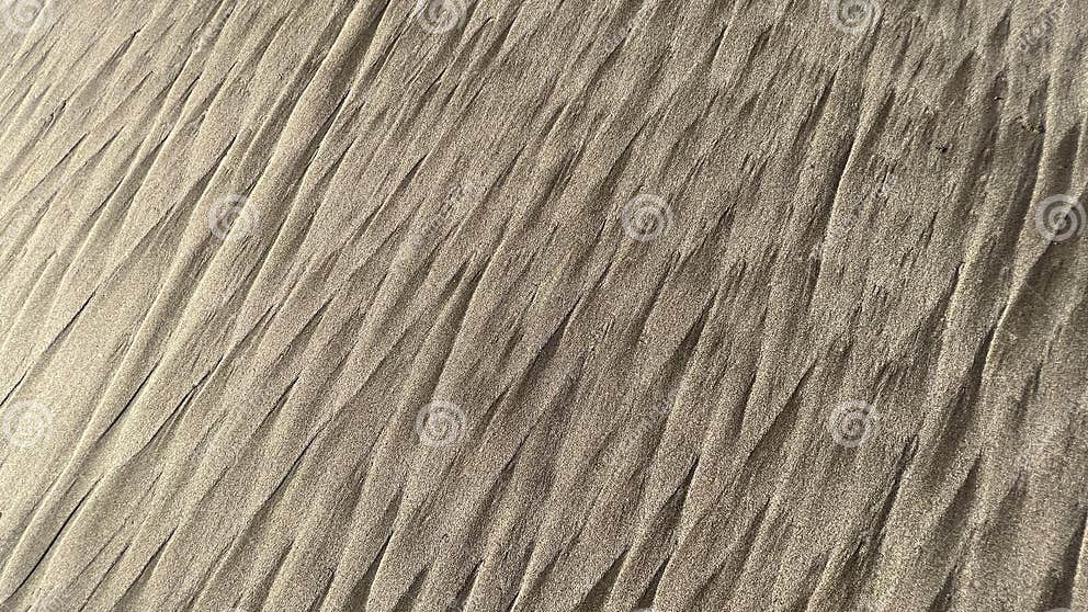 Abstract Texture the Beauty of the Sand on the Beach Stock Photo ...