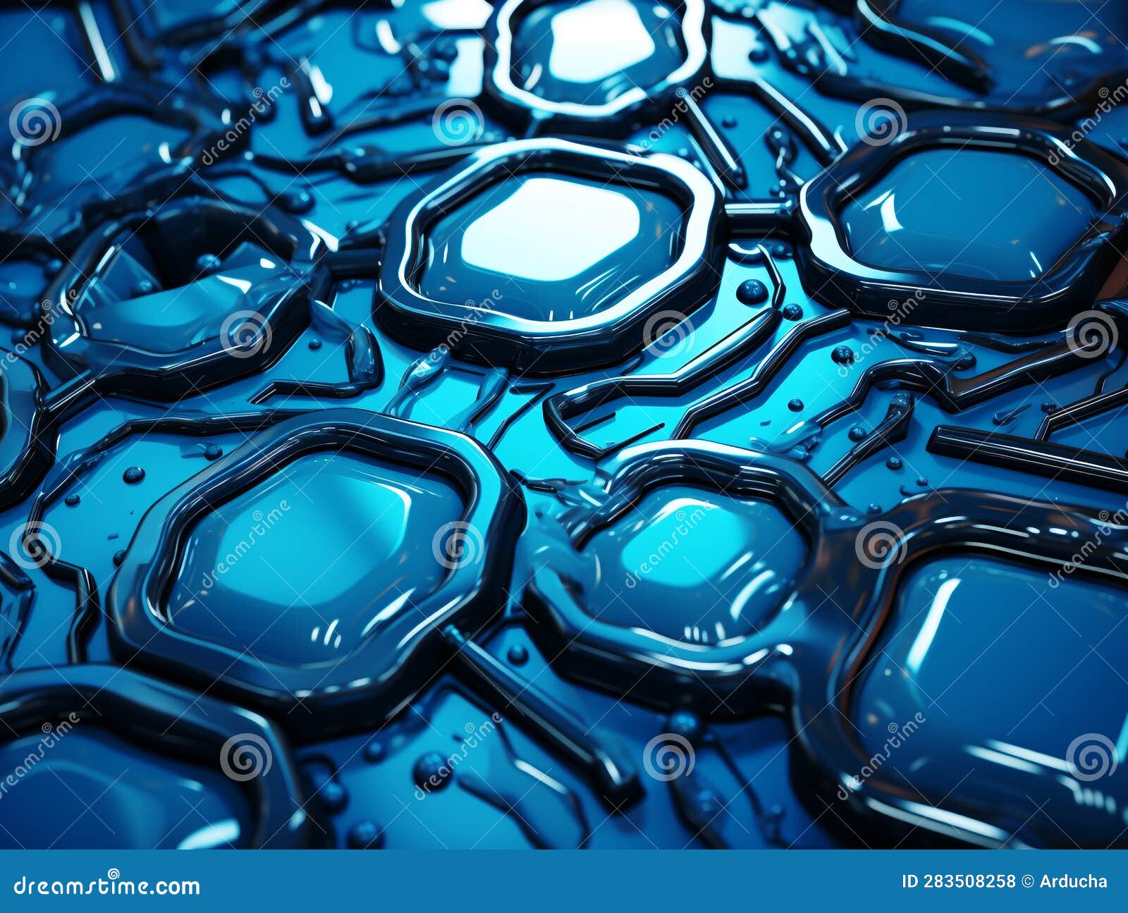 Abstract Texture Blue Surface Background Stock Illustration ...