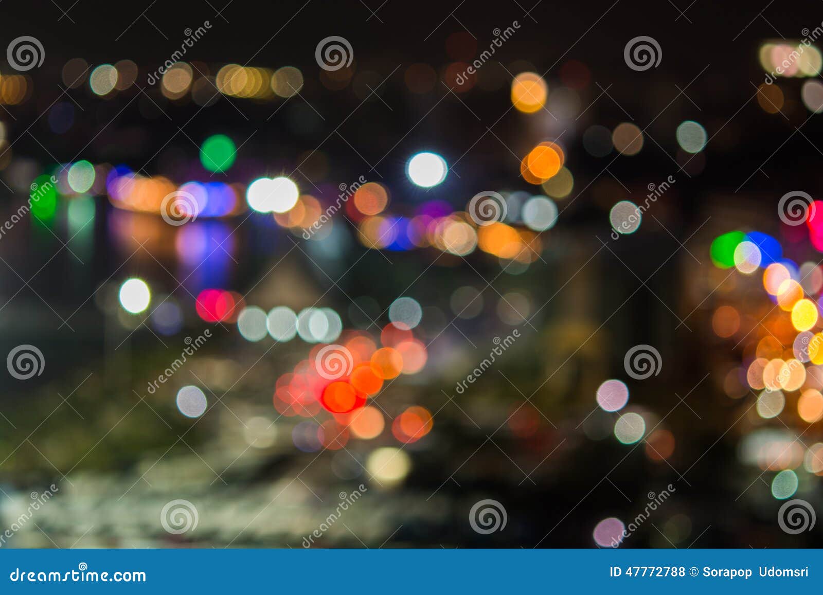 Abstract Texture Bokeh City Lights Stock Photo - Image of light, party ...