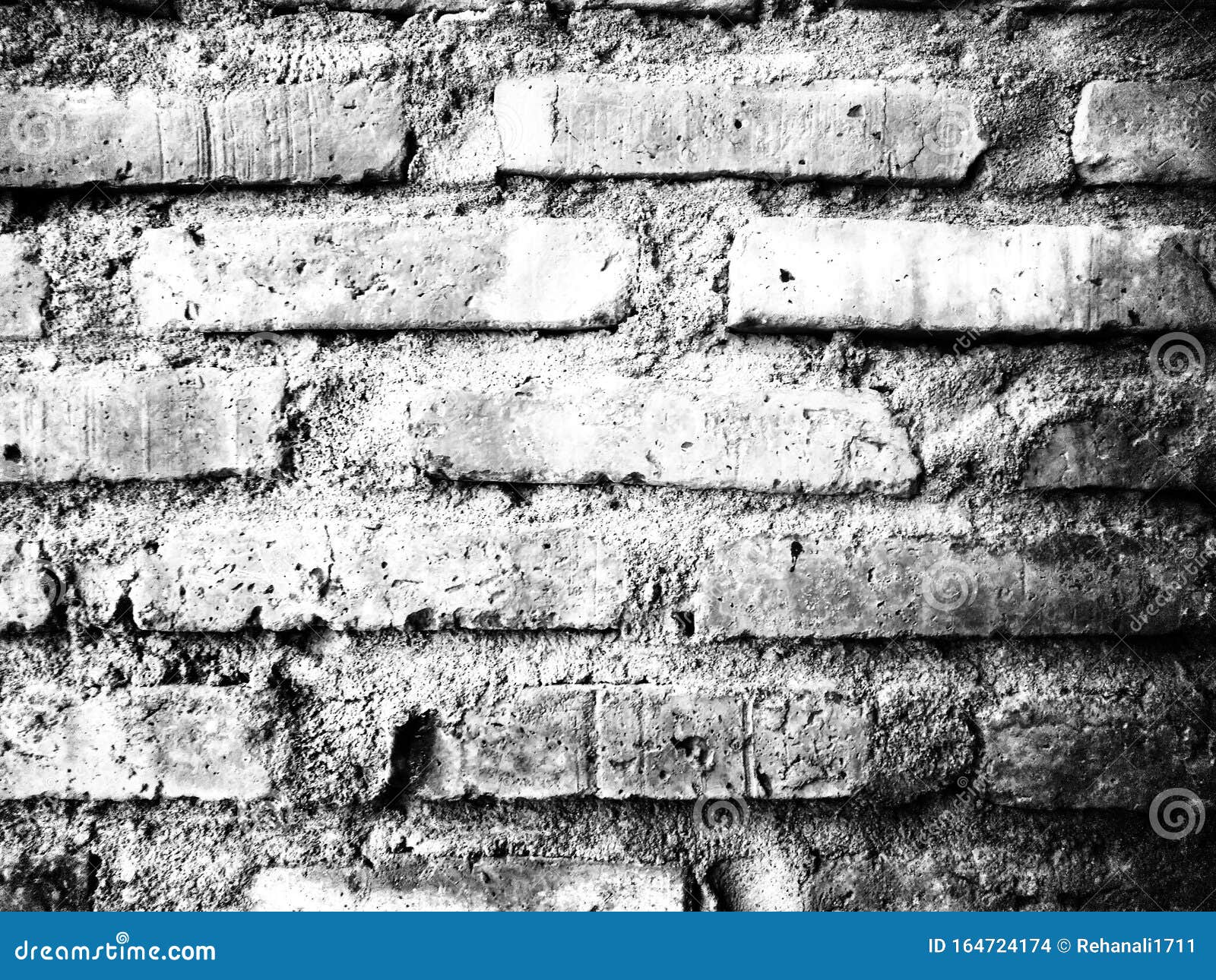 Abstract Texture of Brick Wall Stock Photo - Image of abstract, cracked ...
