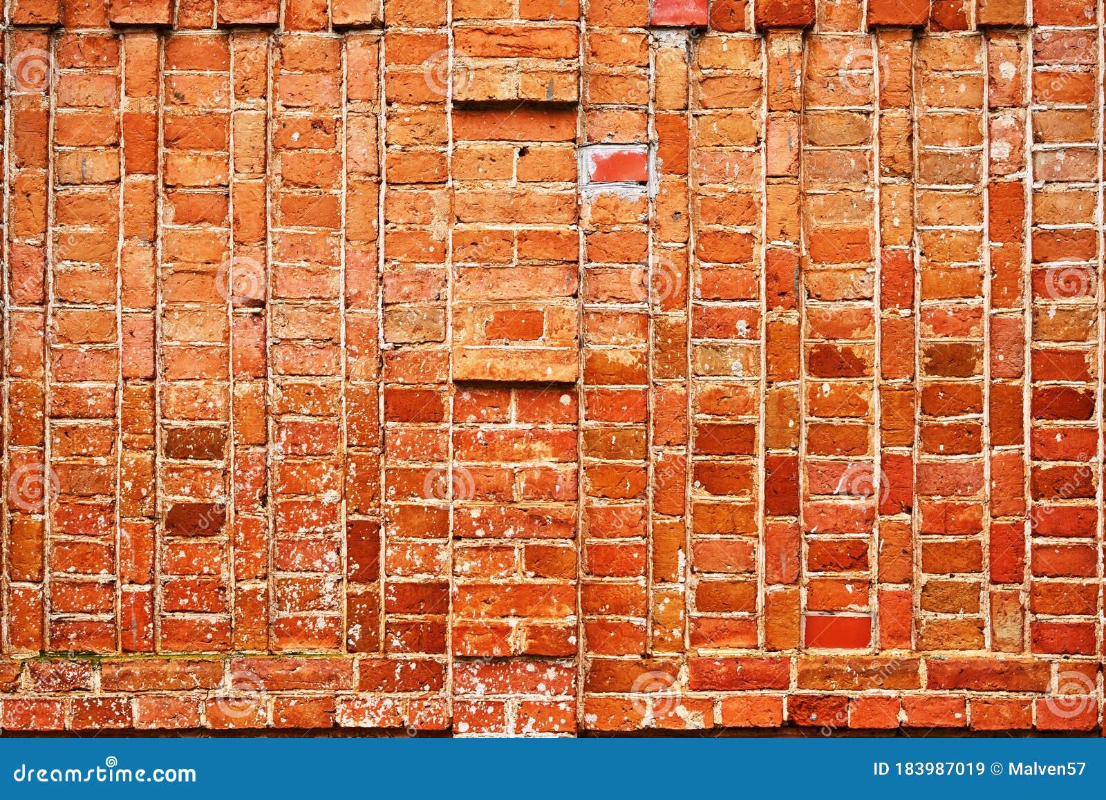 Abstract Texture of a Brick Wall for the Background Stock Image - Image ...