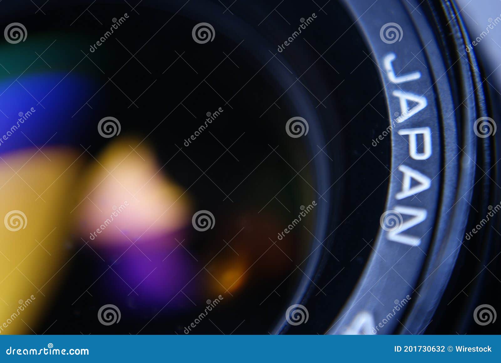 Abstract Texture of a Camera Lens Stock Photo - Image of professional ...