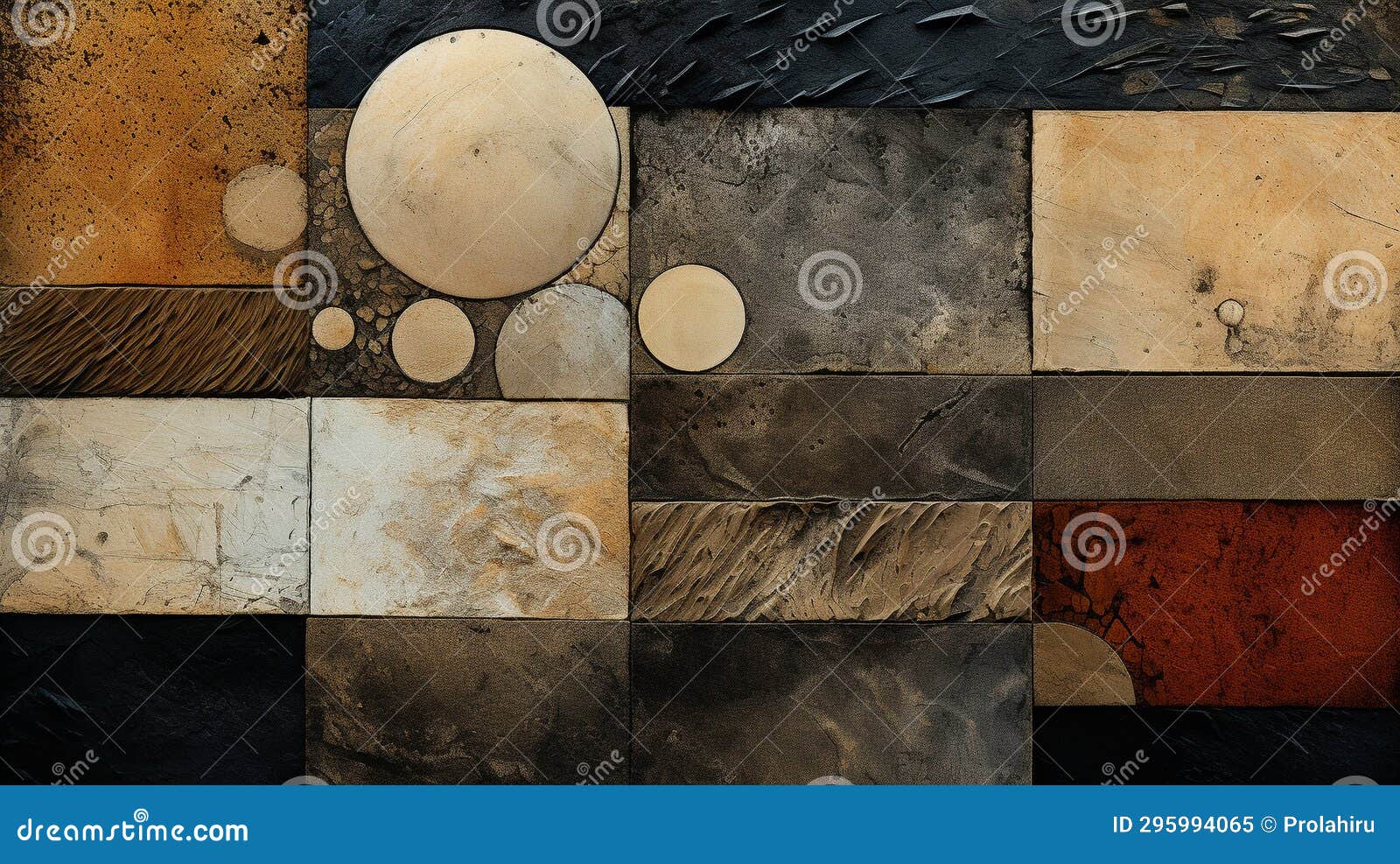Abstract Texture Collage Background Stock Illustration - Illustration ...