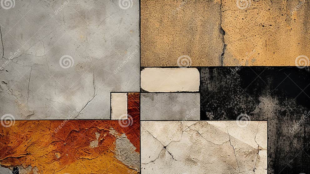 Abstract Texture Collage Background Stock Illustration - Illustration ...