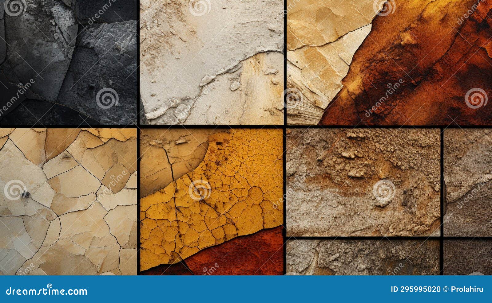 Abstract Texture Collage Background Stock Illustration - Illustration ...