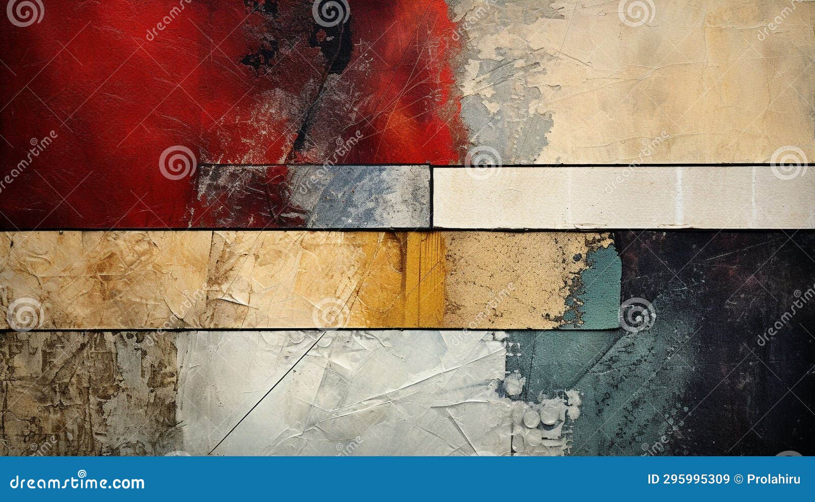 Abstract Texture Collage Background Stock Illustration - Illustration ...