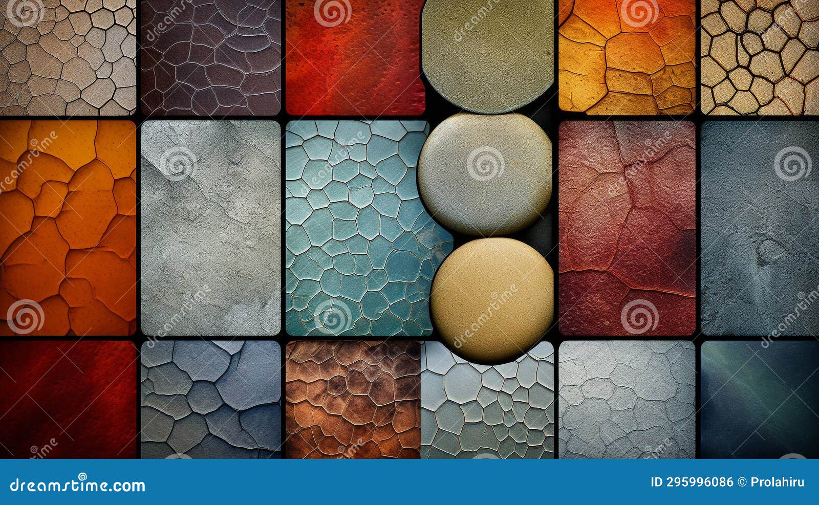 Abstract Texture Collage Background Stock Illustration - Illustration ...