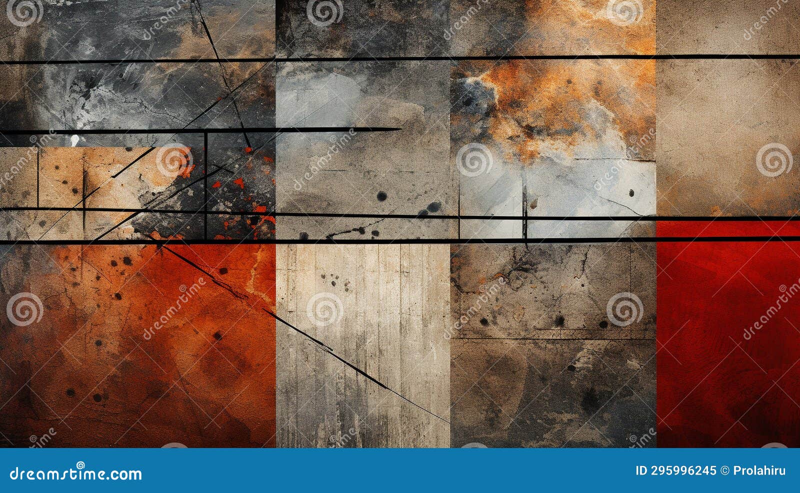 Abstract Texture Collage Background Stock Illustration - Illustration ...