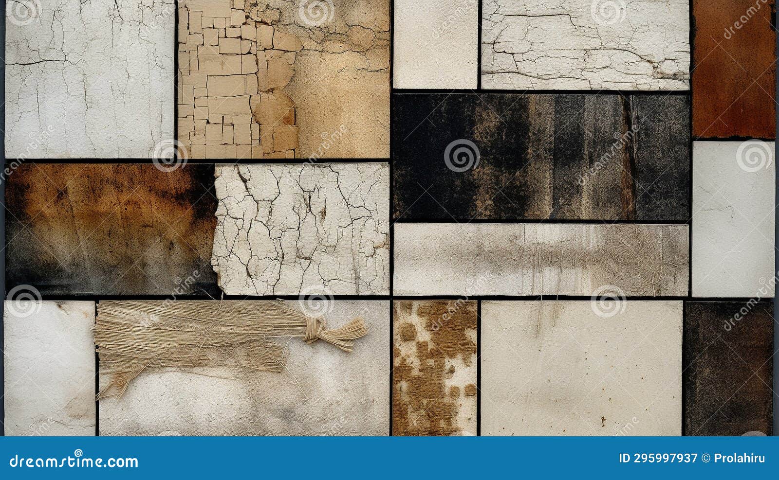 Abstract Texture Collage Background Stock Illustration - Illustration ...