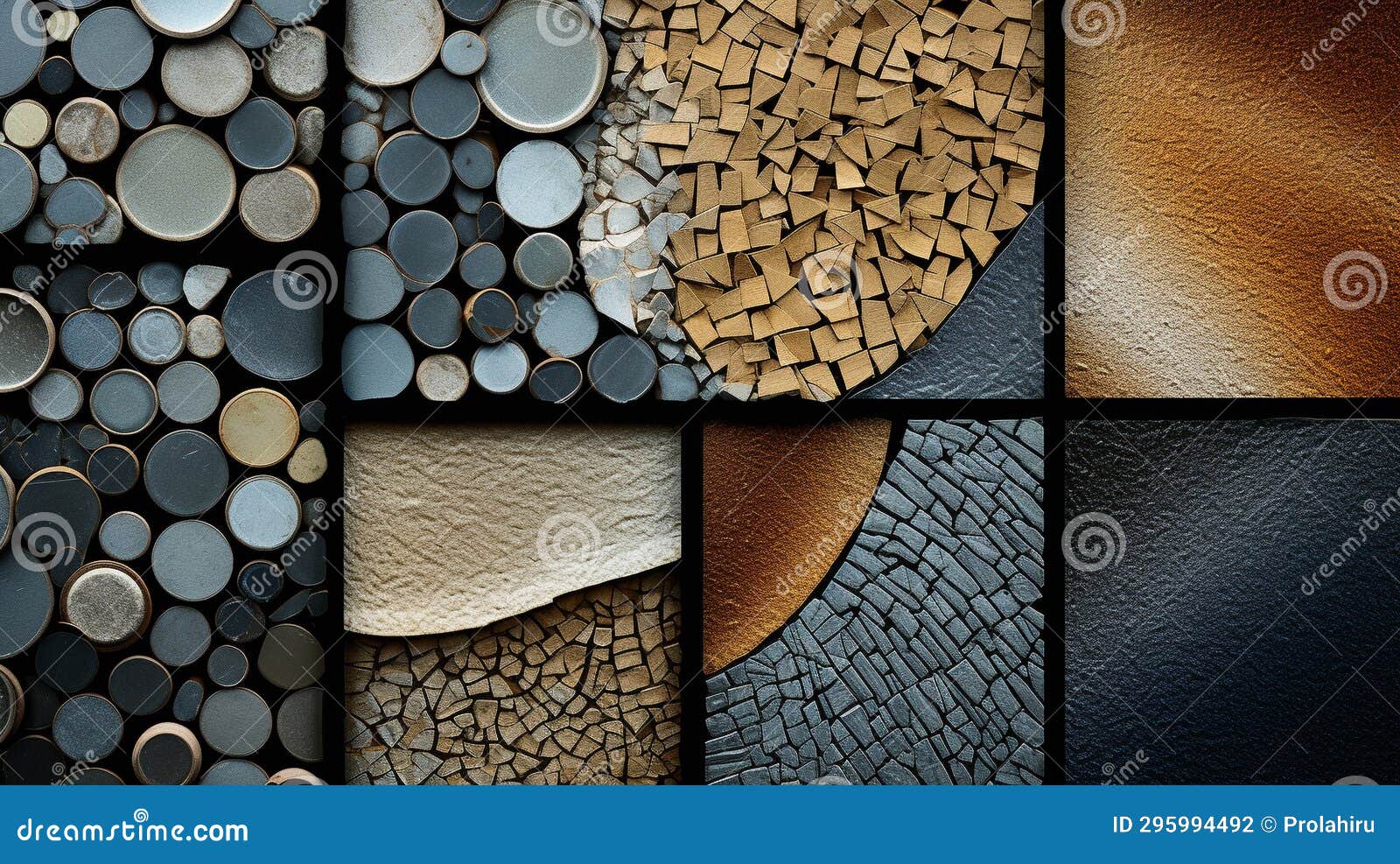 Abstract Texture Collage Background Stock Illustration - Illustration ...