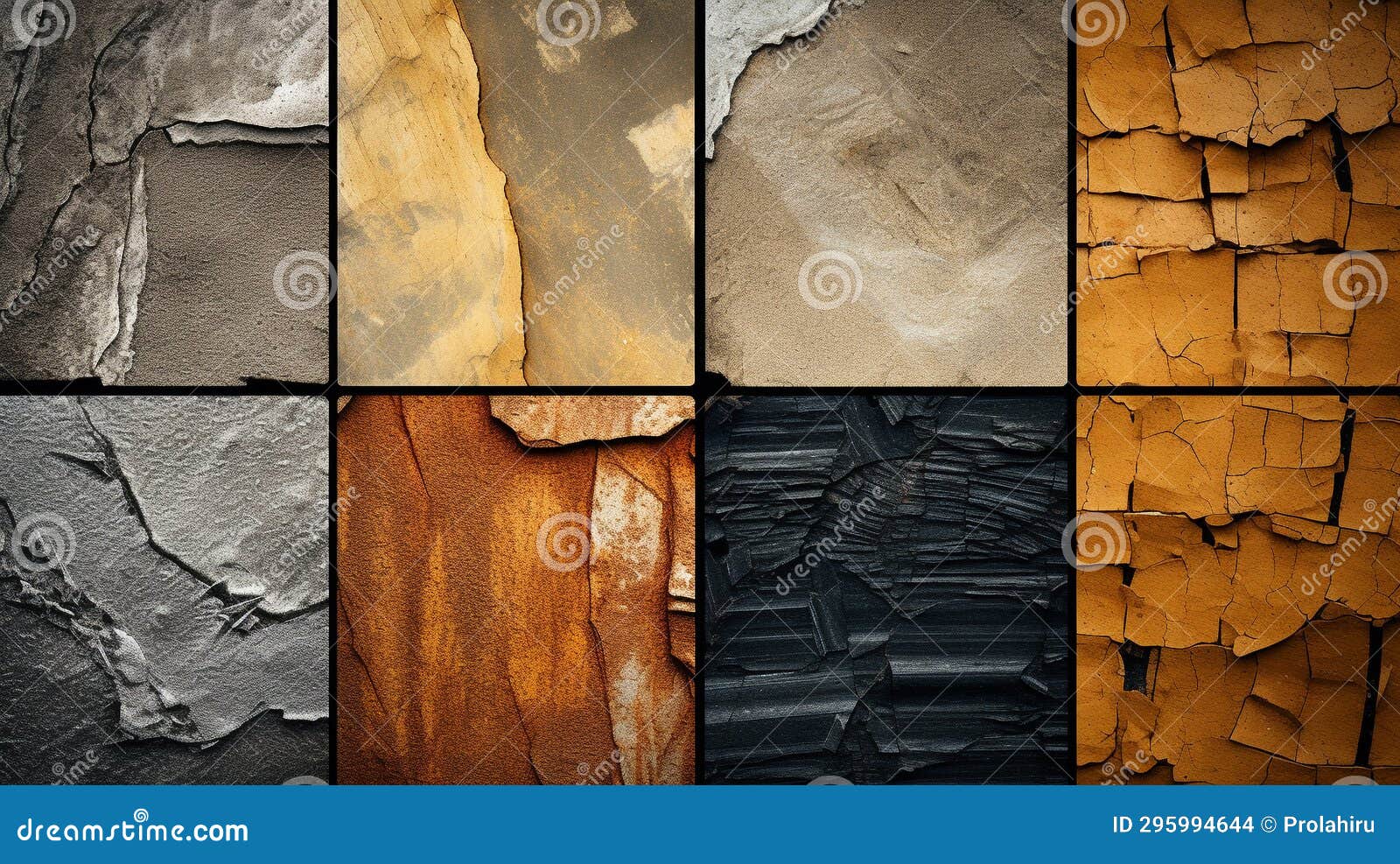 Abstract Texture Collage Background Stock Illustration - Illustration ...
