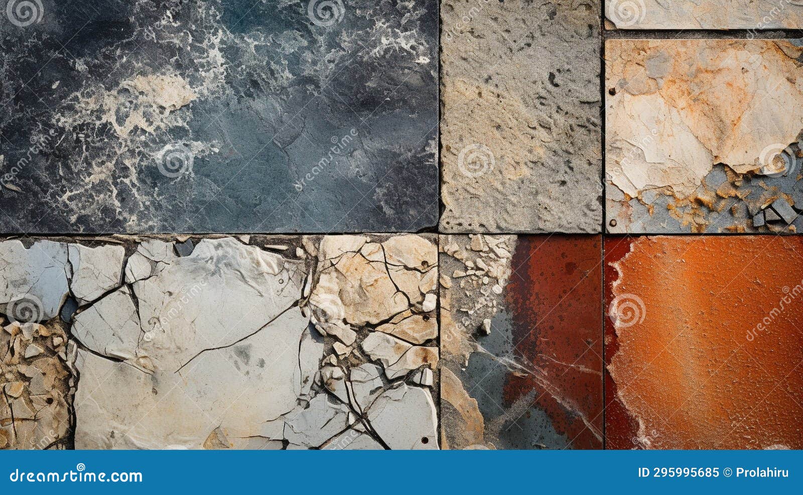 Abstract Texture Collage Background Stock Illustration - Illustration ...