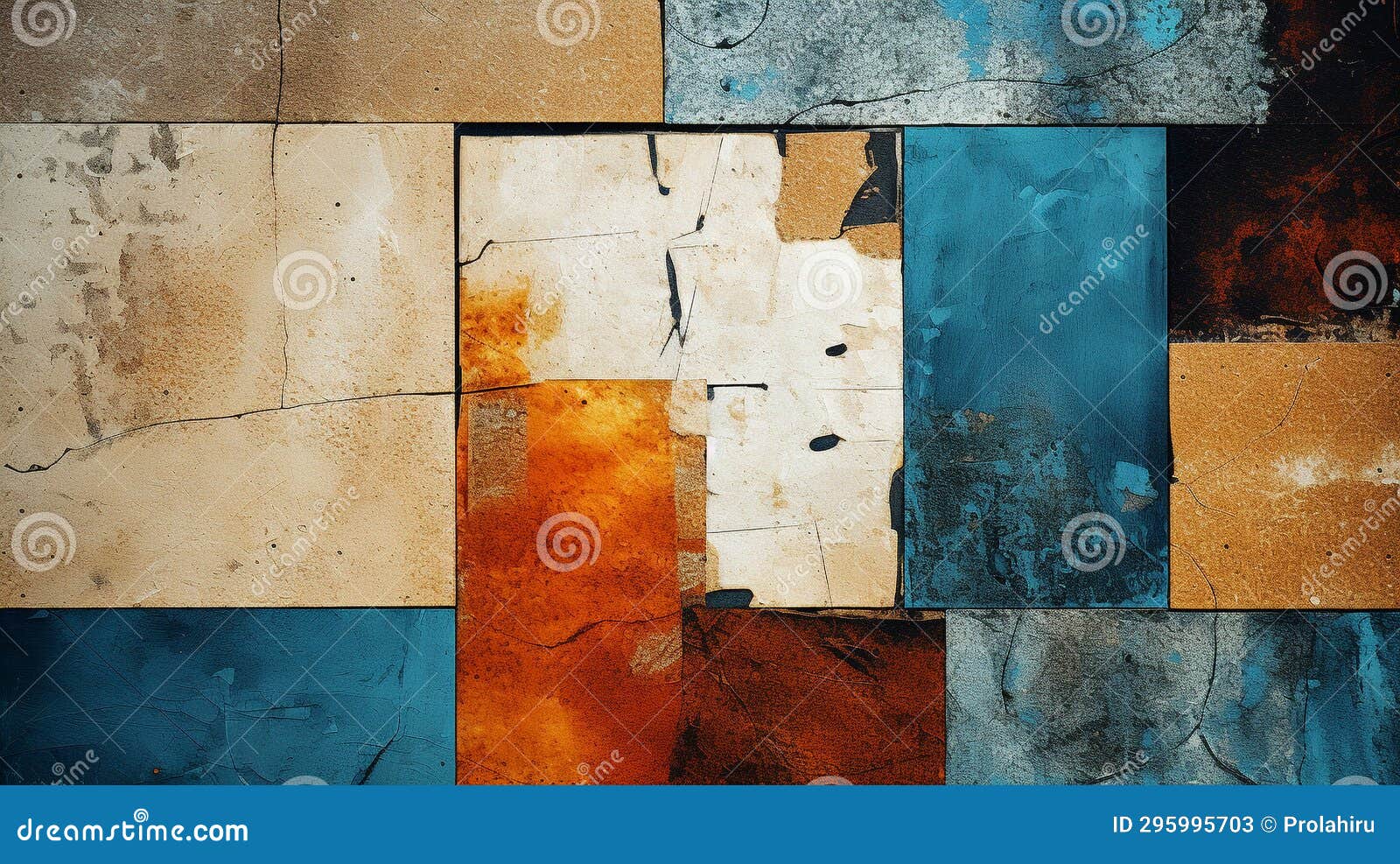 Abstract Texture Collage Background Stock Illustration - Illustration ...