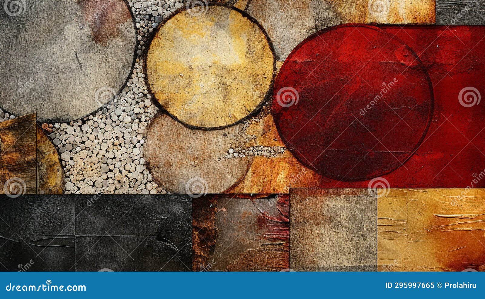 Abstract Texture Collage Background Stock Illustration - Illustration ...