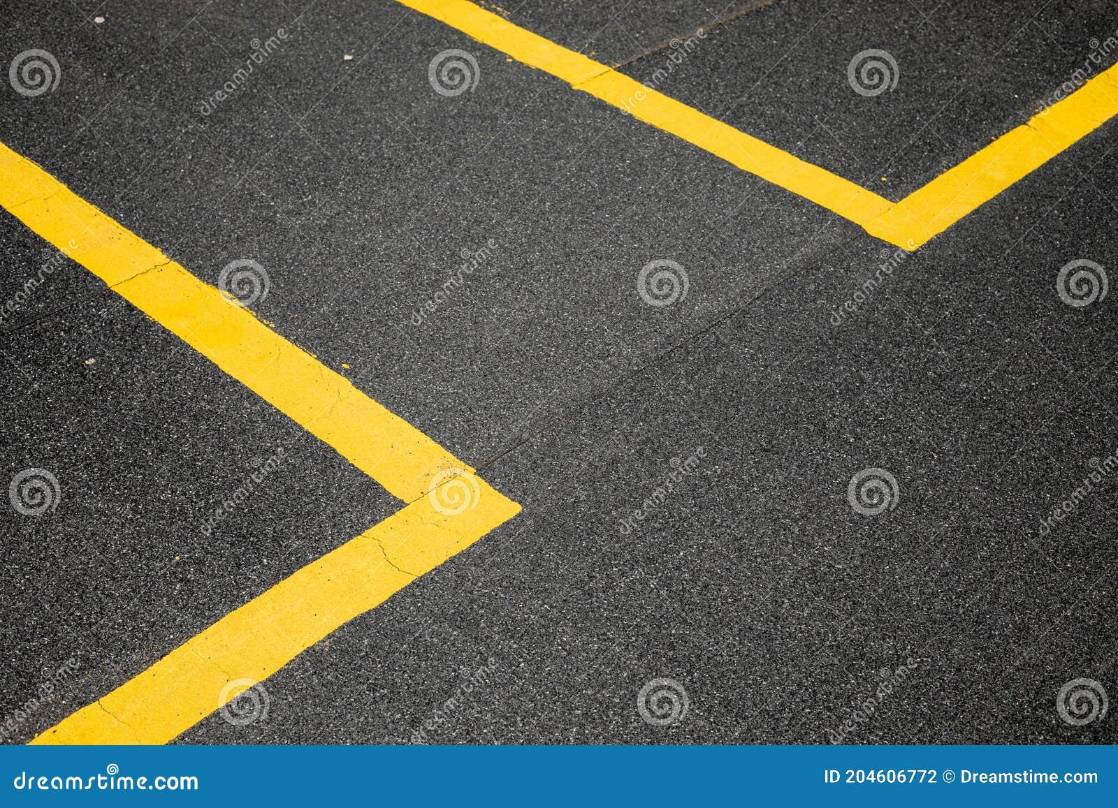 Abstract Texture Composition in the Form of Yellow Boundary Warning ...