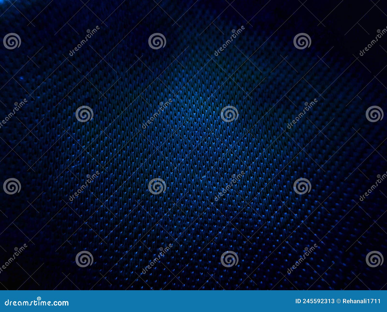 Abstract Texture Dark Blue Reflective Background with Dotted Surface ...