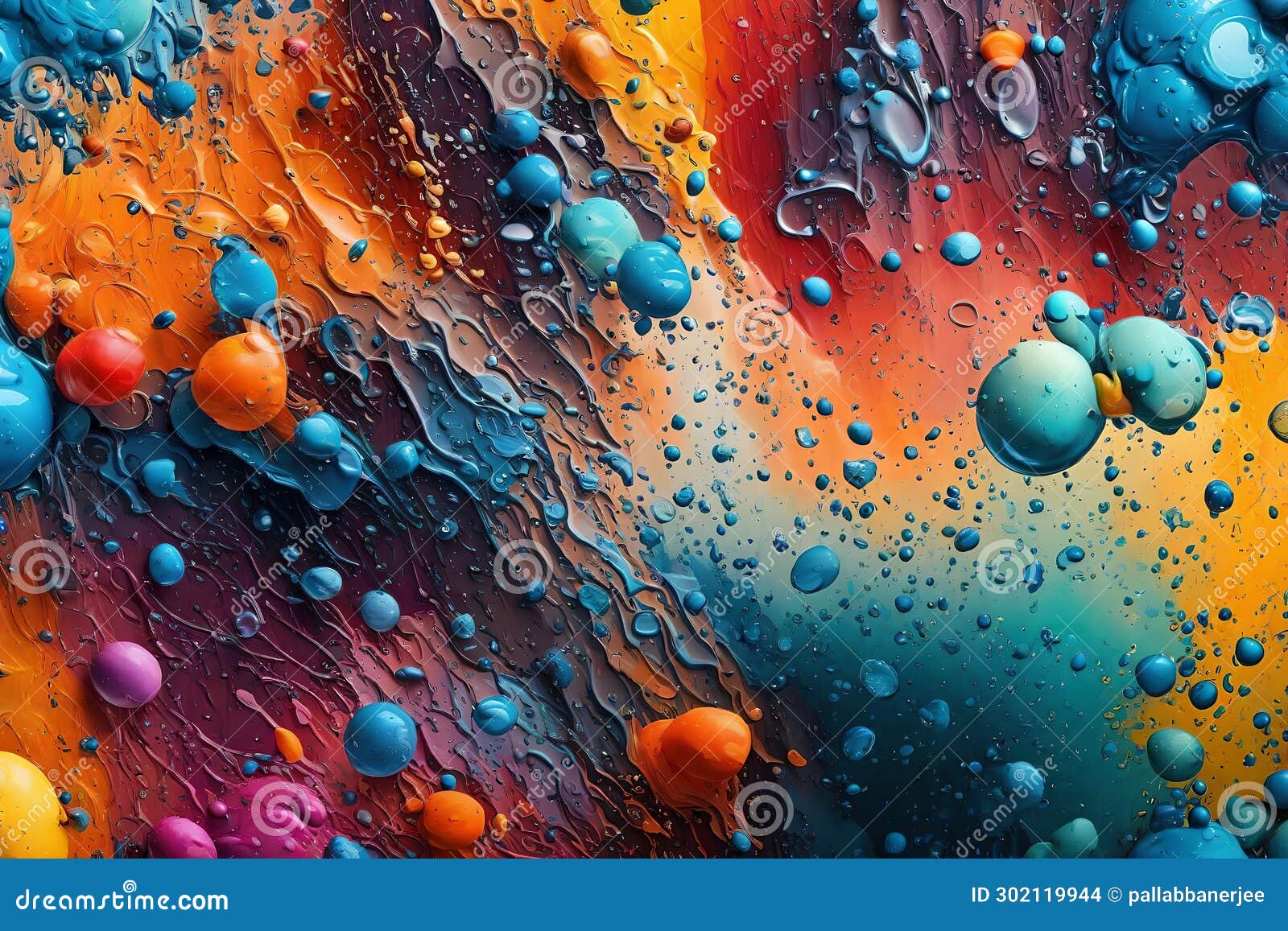 Abstract Texture Designs with Vibrant Water Splashes Color Patterns ...