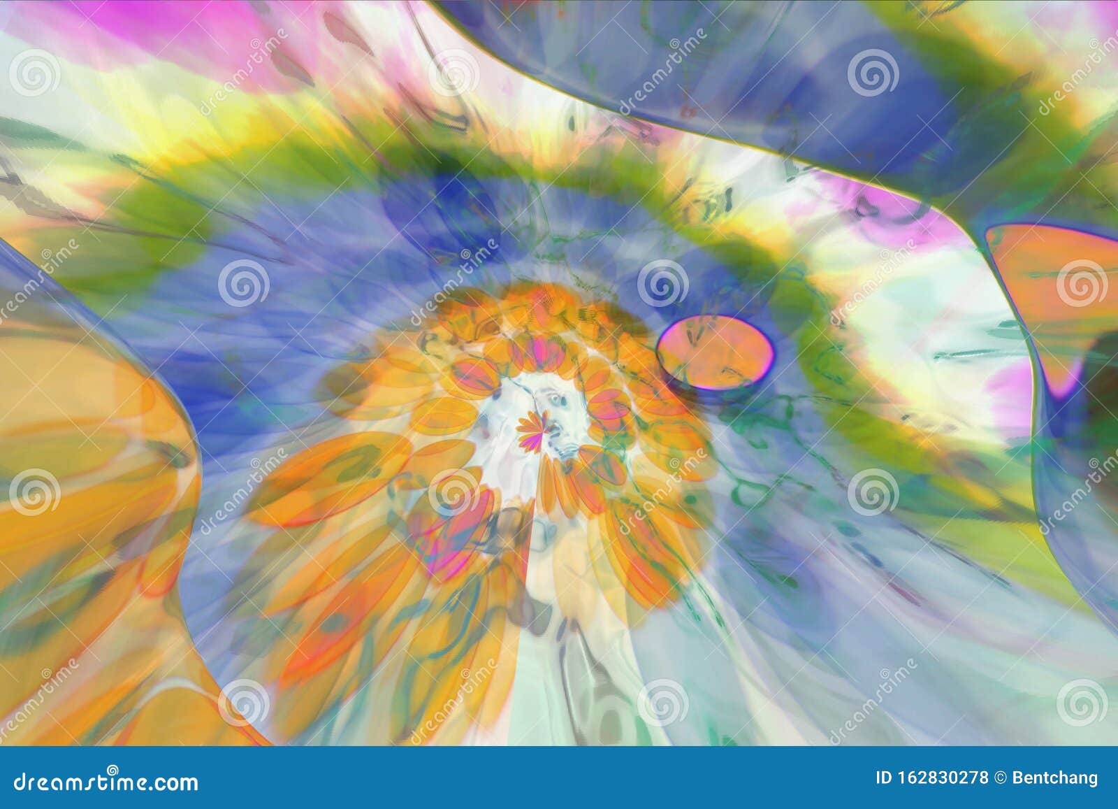 Abstract Texture with Dreamlike, Dreamy and Surreal. Stock Illustration ...