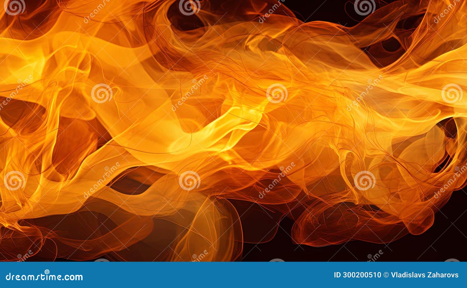 Abstract Texture of Fire Vortices with Exciting Forms Stock ...