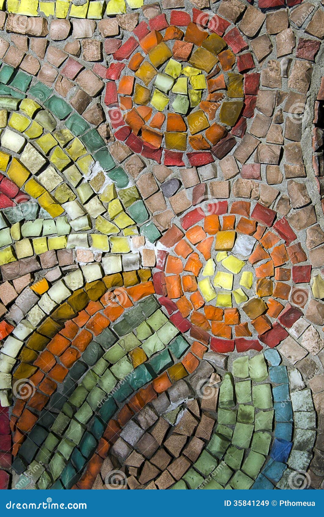 Abstract Texture of the Glass Rod and Smalt Mosaics Stock Image - Image ...