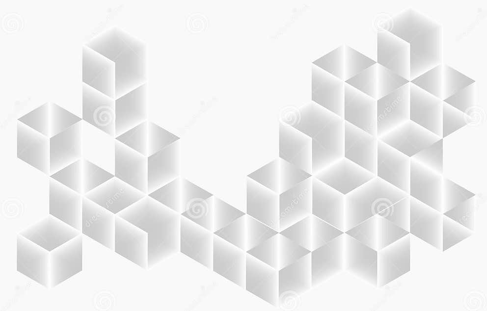 White Blocks - Abstract Vector Texture Background Stock Image ...