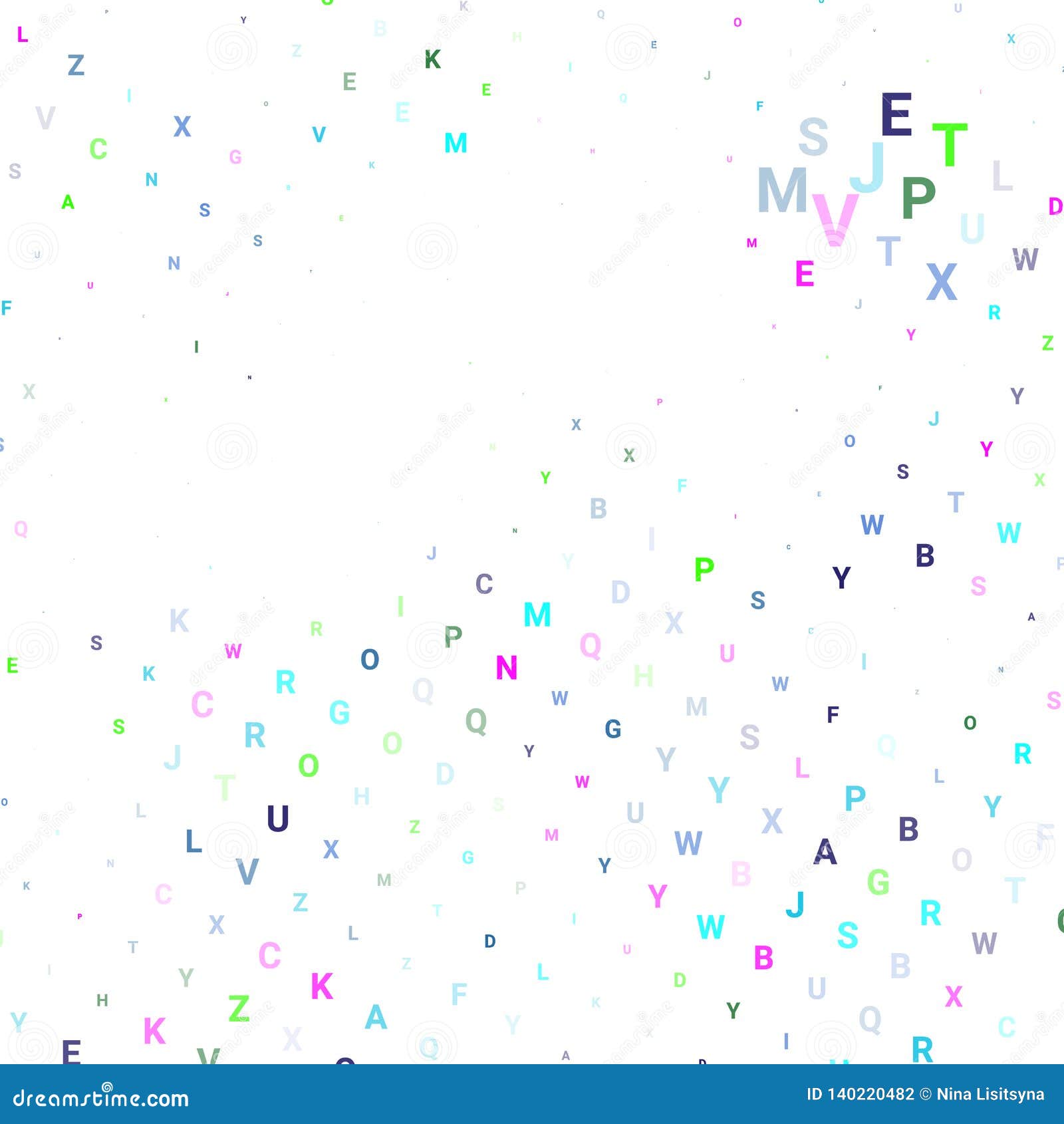 Abstract Texture with Letters. Stock Vector - Illustration of corporate ...