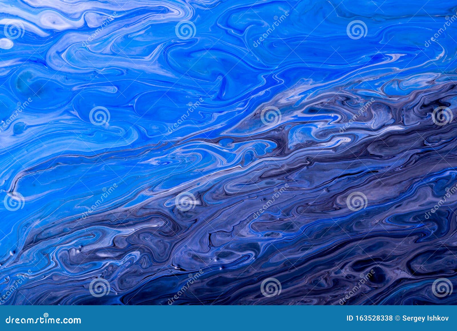 Abstract Texture Of Liquid Acrylic. Part Of Image Stock Photo - Image ...