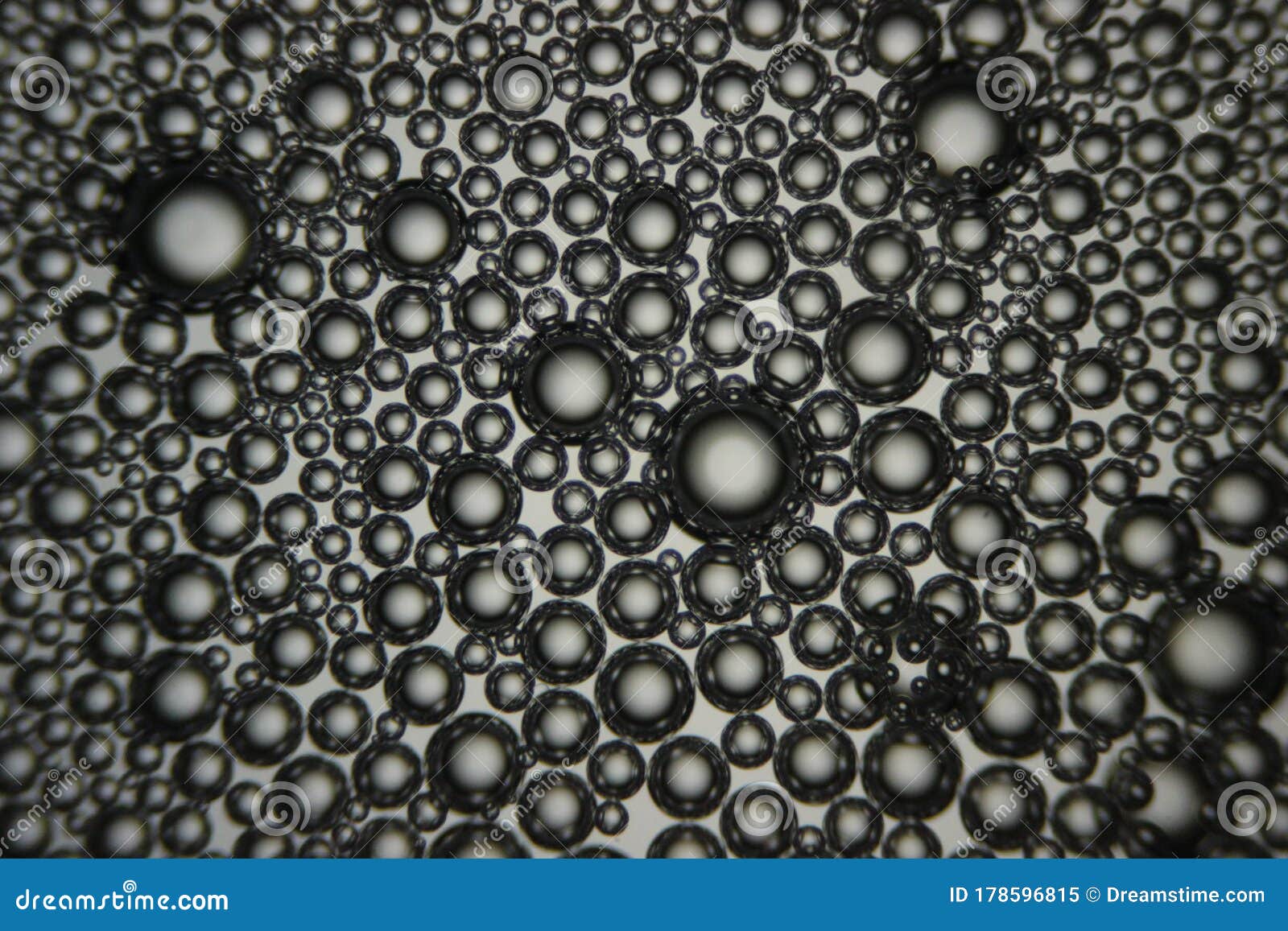 Abstract Texture Metal Bubbles Background Stock Image - Image of macro ...