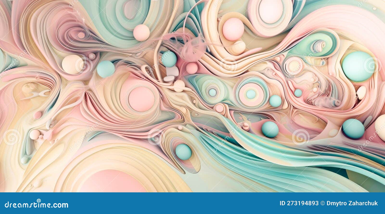 Abstract Texture with a Mix of Swirls and Circles Generative AI Stock ...