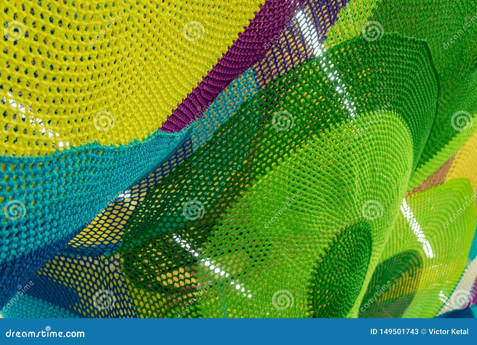 Abstract Texture of Multi-colored Woven Fabrics. Creative Vintage ...