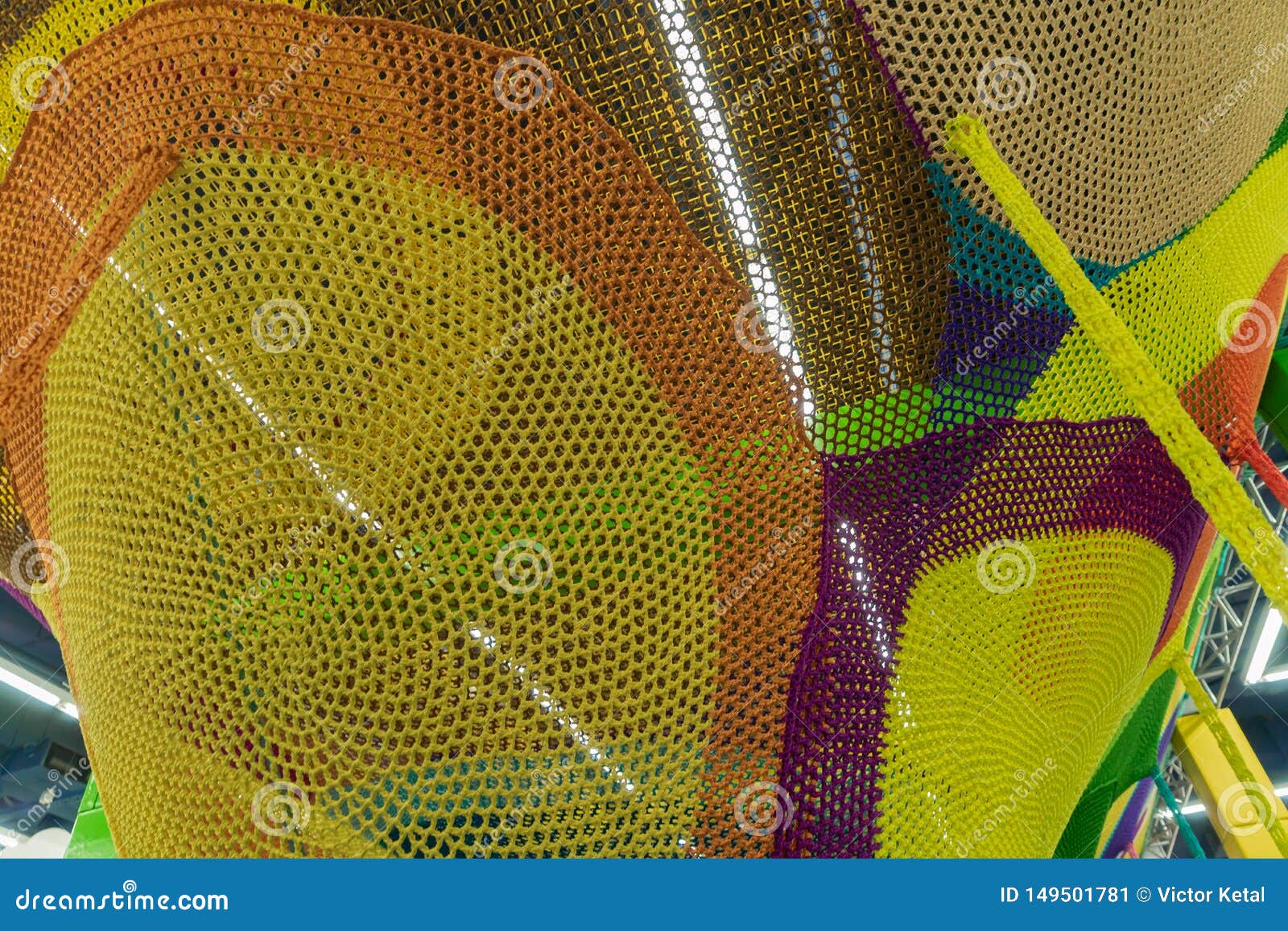 Abstract Texture of Multi-colored Woven Fabrics. Creative Vintage ...