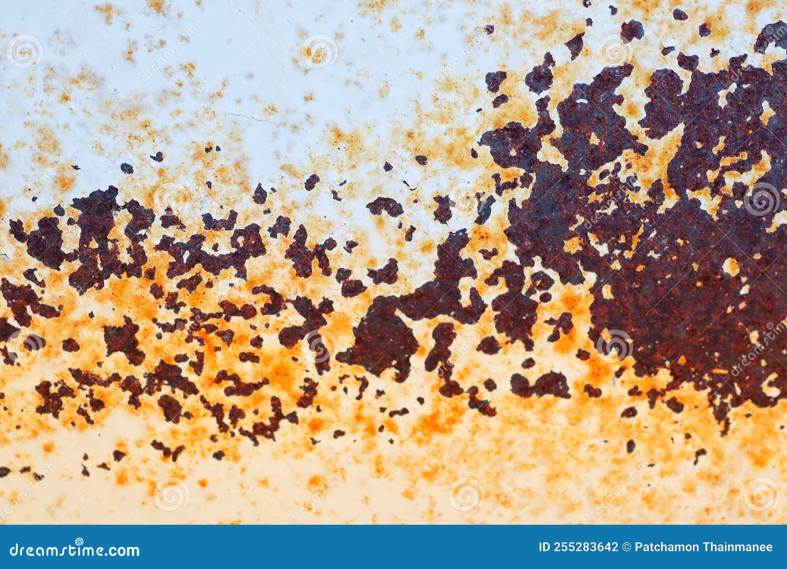 Abstract Texture Old Iron with Rust Image for Background Industrial ...