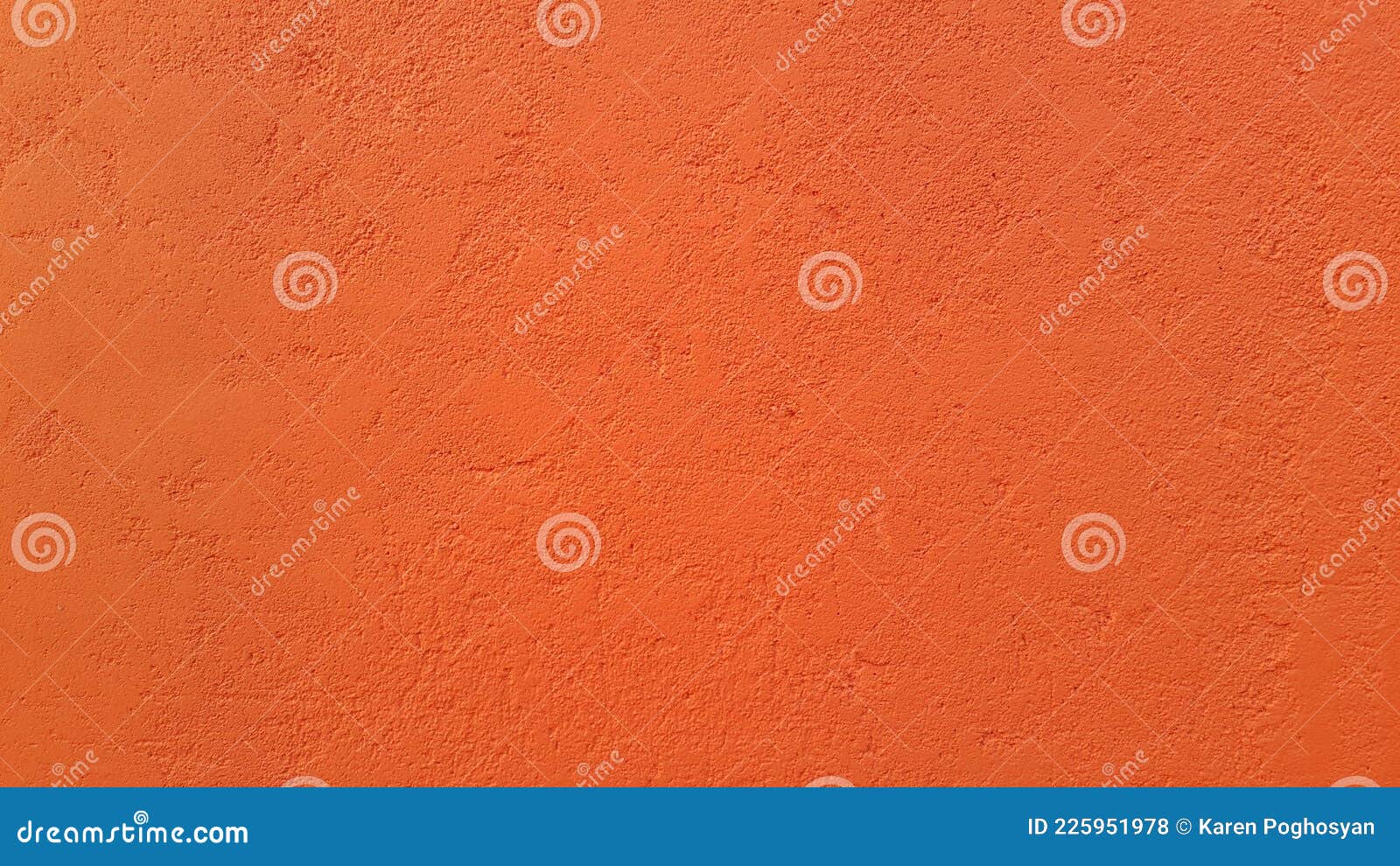 Abstract Texture of Orange Plaster on the Walls. Concrete Screed. the ...