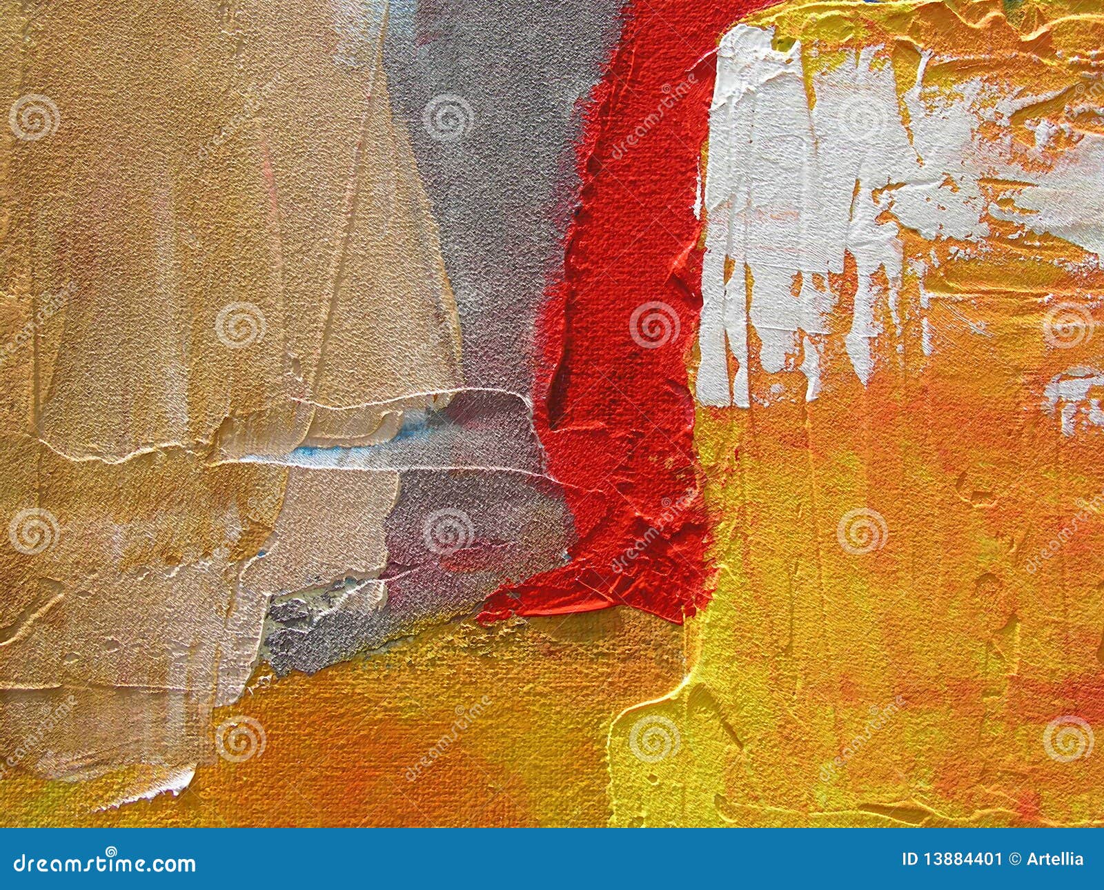 Abstract Texture - Painting - Background Stock Illustration ...