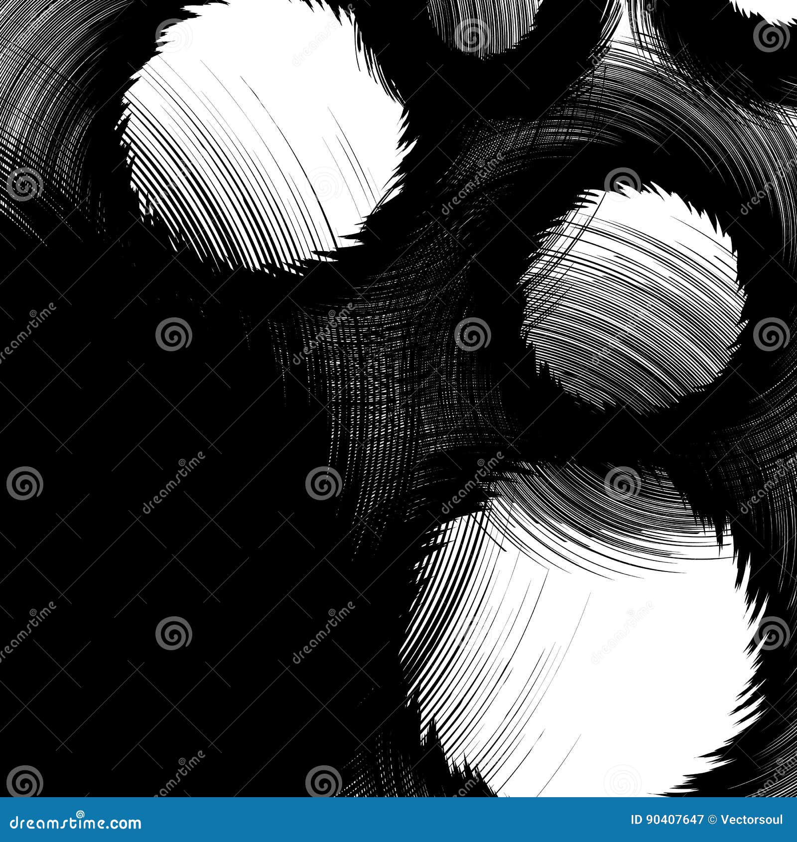 Abstract Texture / Pattern with Random Radial Shapes Overlapping Stock ...