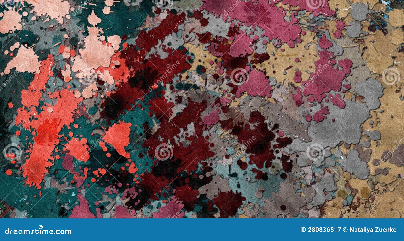 Abstract Texture Psychedelic Fractal of Chaotic Figures of Various ...