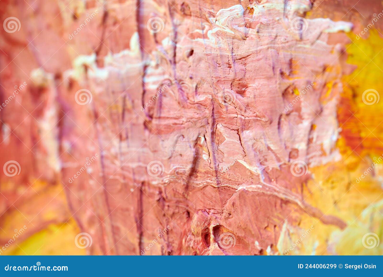 Abstract Texture with Random Color Spots and Smears Stock Image - Image ...