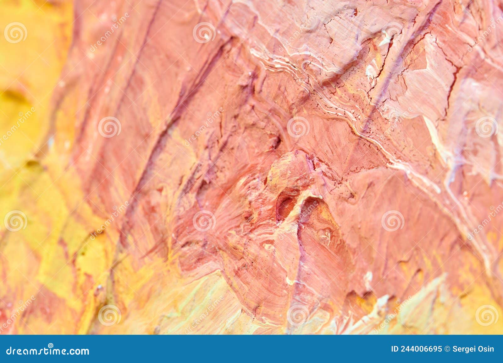 Abstract Texture with Random Color Spots and Smears Stock Image - Image ...