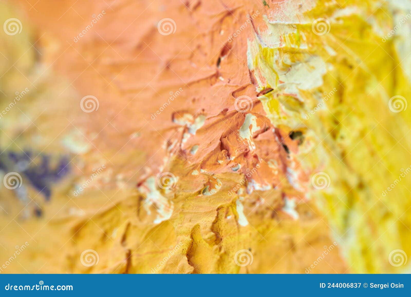 Abstract Texture with Random Color Spots and Smears Stock Image - Image ...