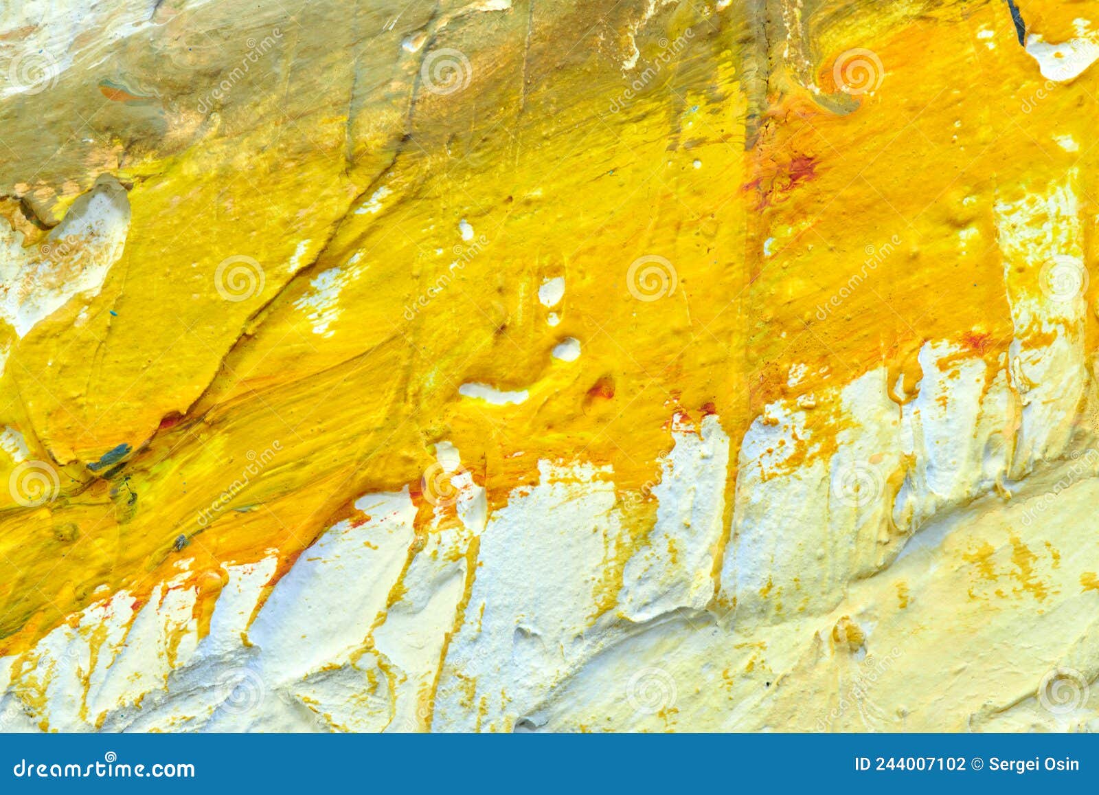 Abstract Texture with Random Color Spots and Smears Stock Photo - Image ...