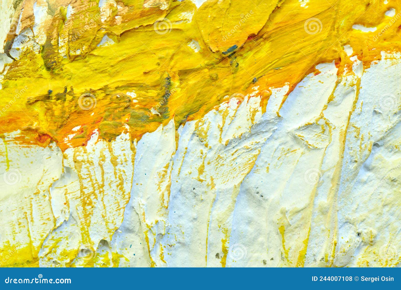 Abstract Texture with Random Color Spots and Smears Stock Photo - Image ...