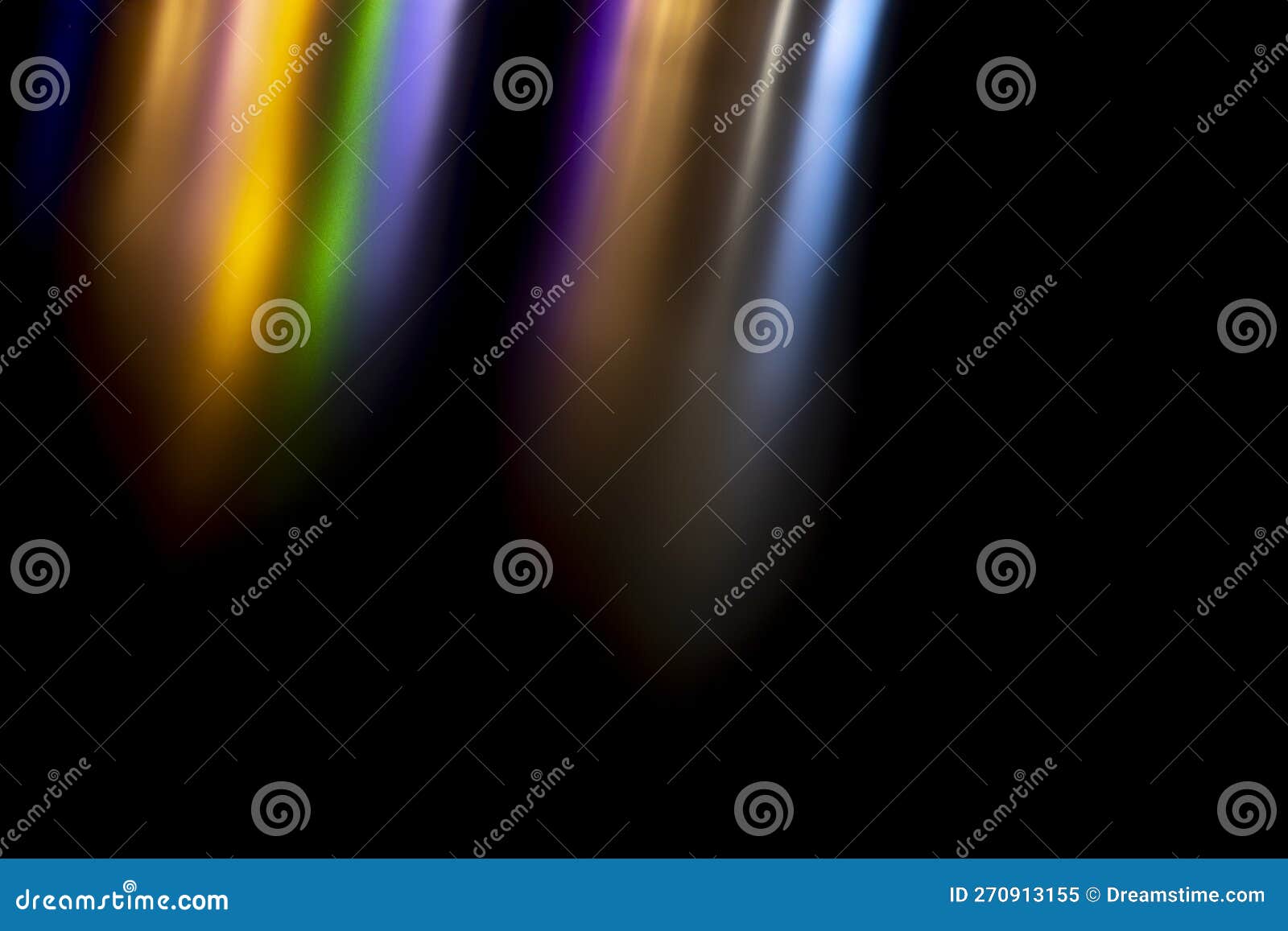 Abstract Texture Reflection of Light. Colored Background Highlights in ...