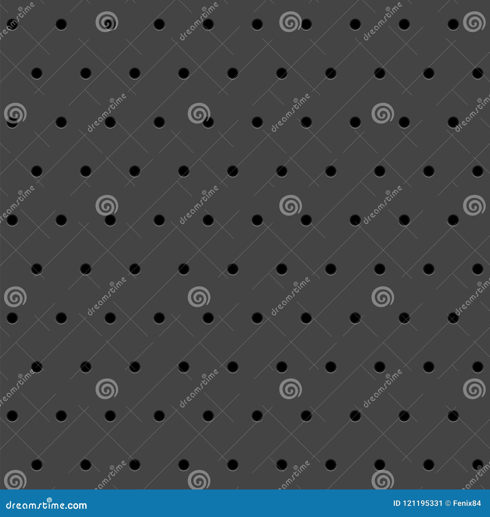 Abstract Texture with Round Perforated Holes. Vector Background. Stock ...