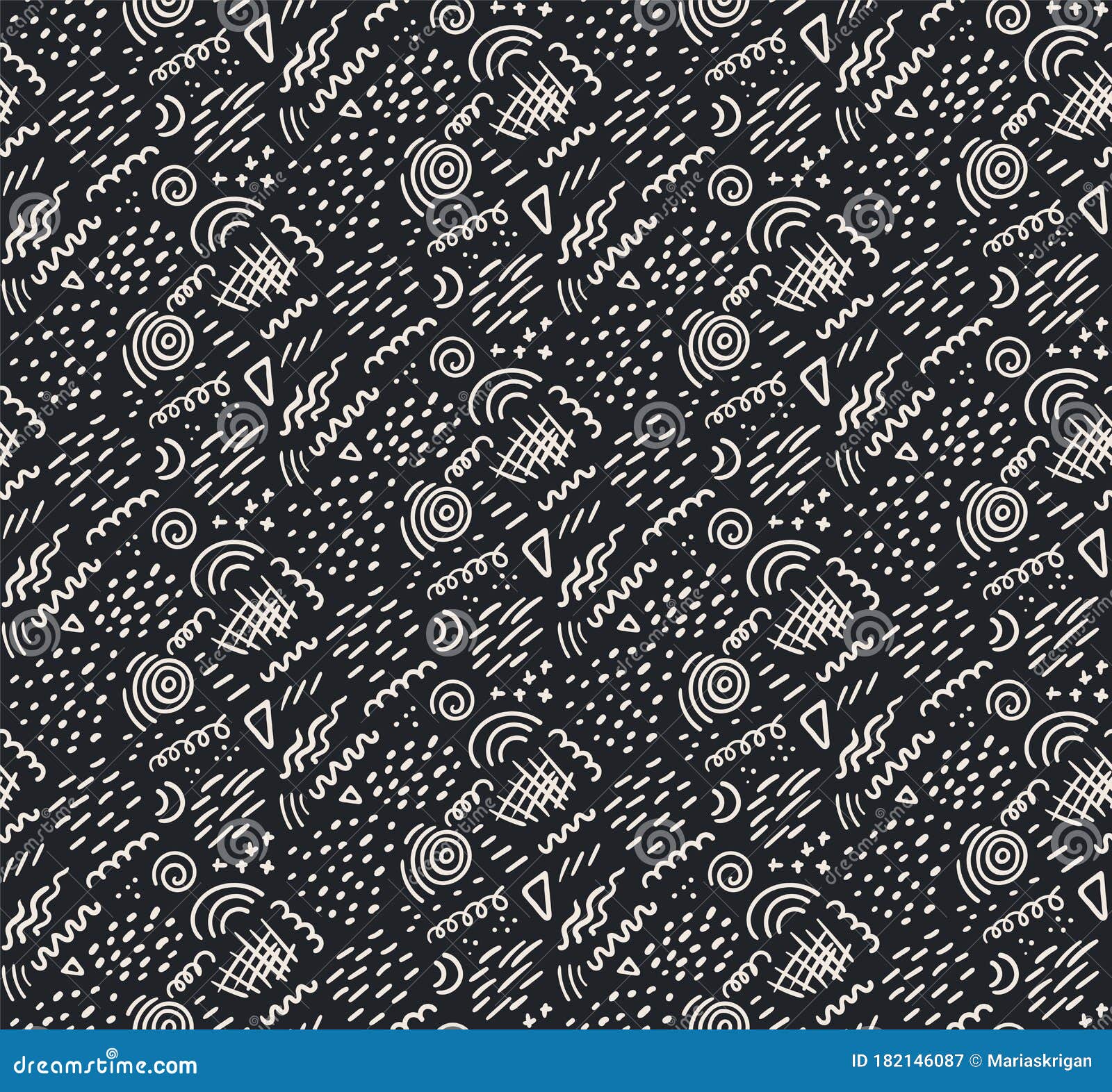 Abstract Texture Seamless Pattern Stock Vector - Illustration of ...