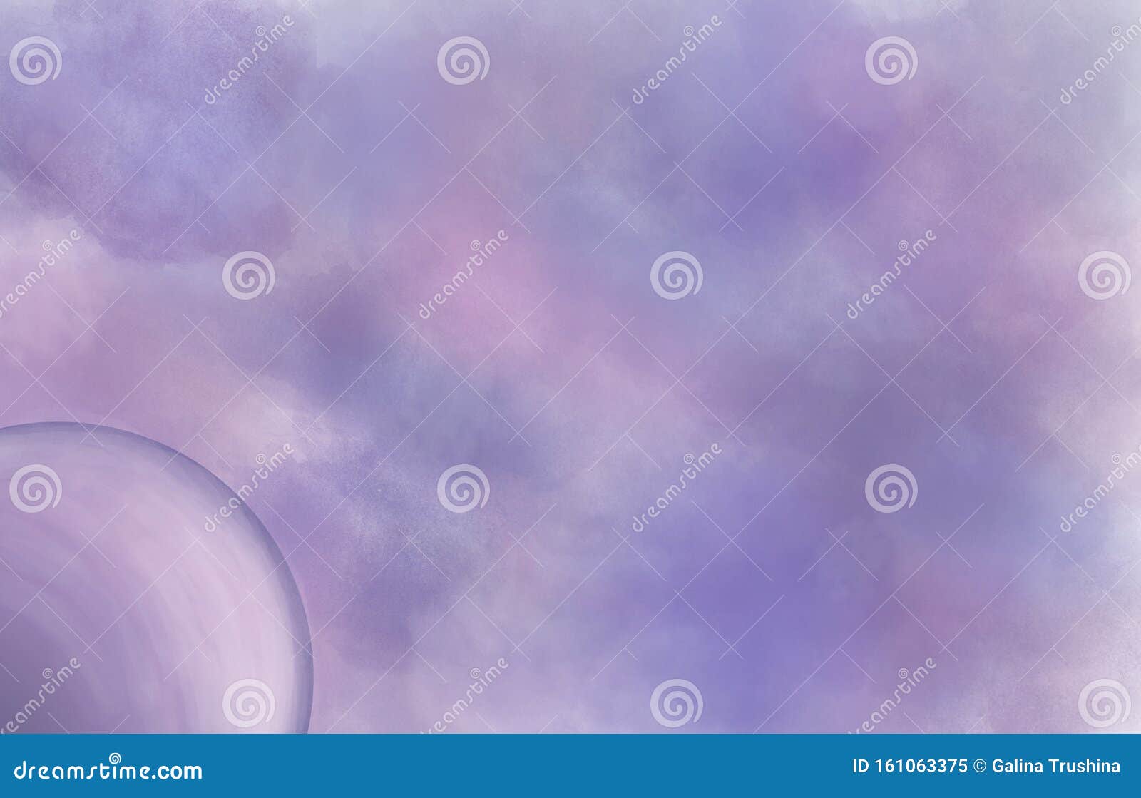 Abstract Texture of Space Planet in Pink and Lilac Space Background ...